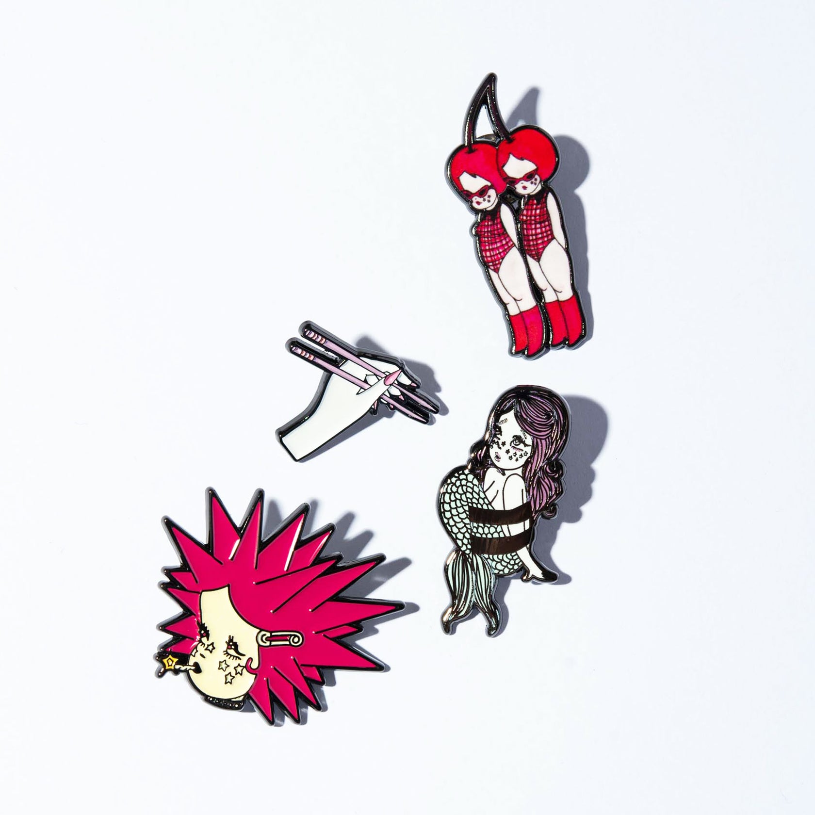 Mermaid Pin - Enamel Pin Sets – Valfré